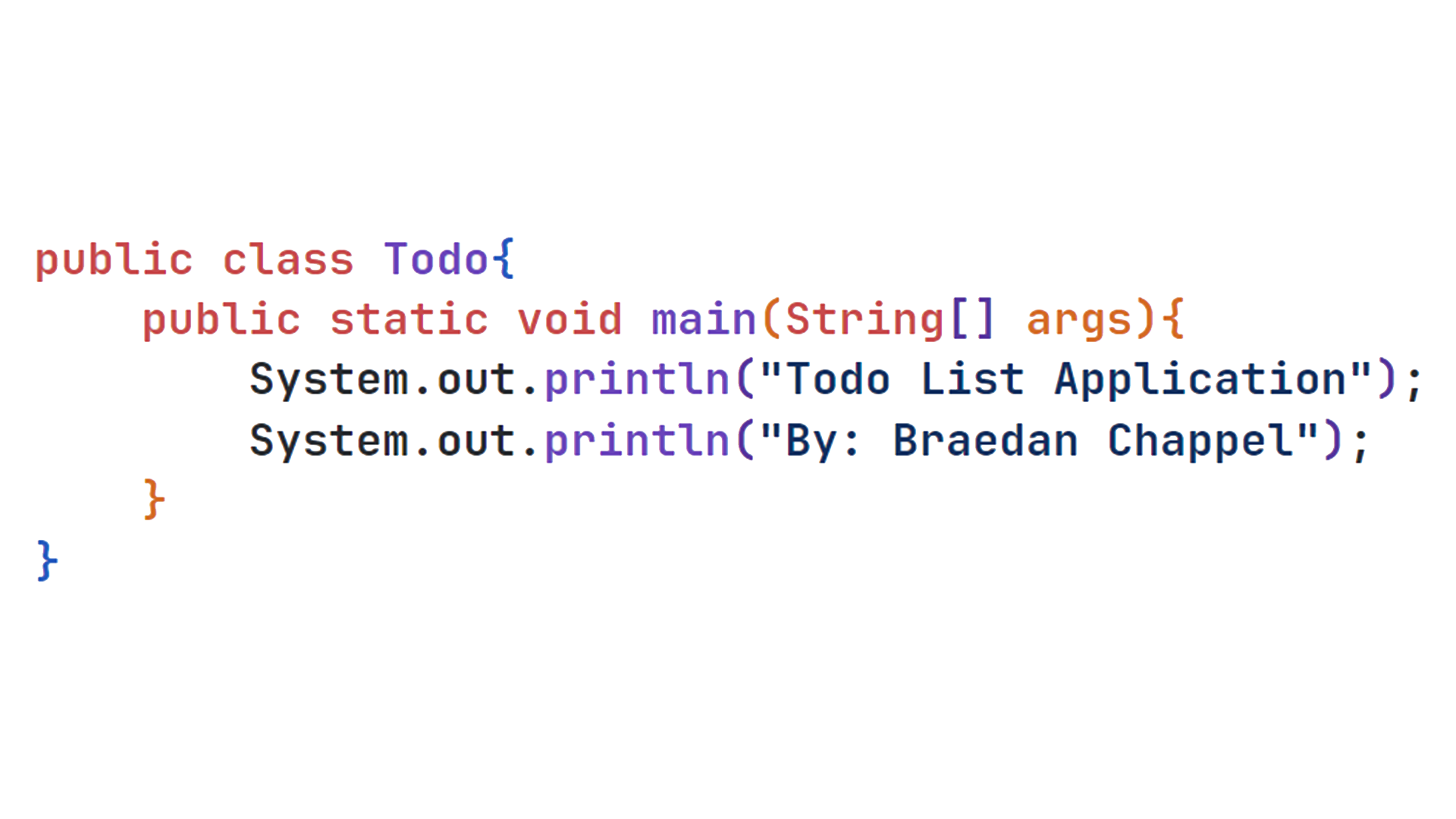 Braedan Chappel | Personal Website